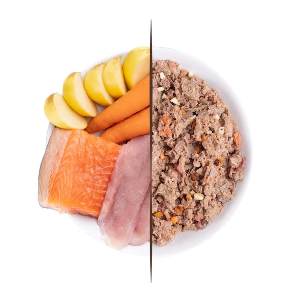 Puromenu Pavo y Salmón cocinado para perro | Patitas&co