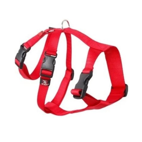 Arnes Nylon Triple Rojo Especial Galgos y Podencos | Patitas&co